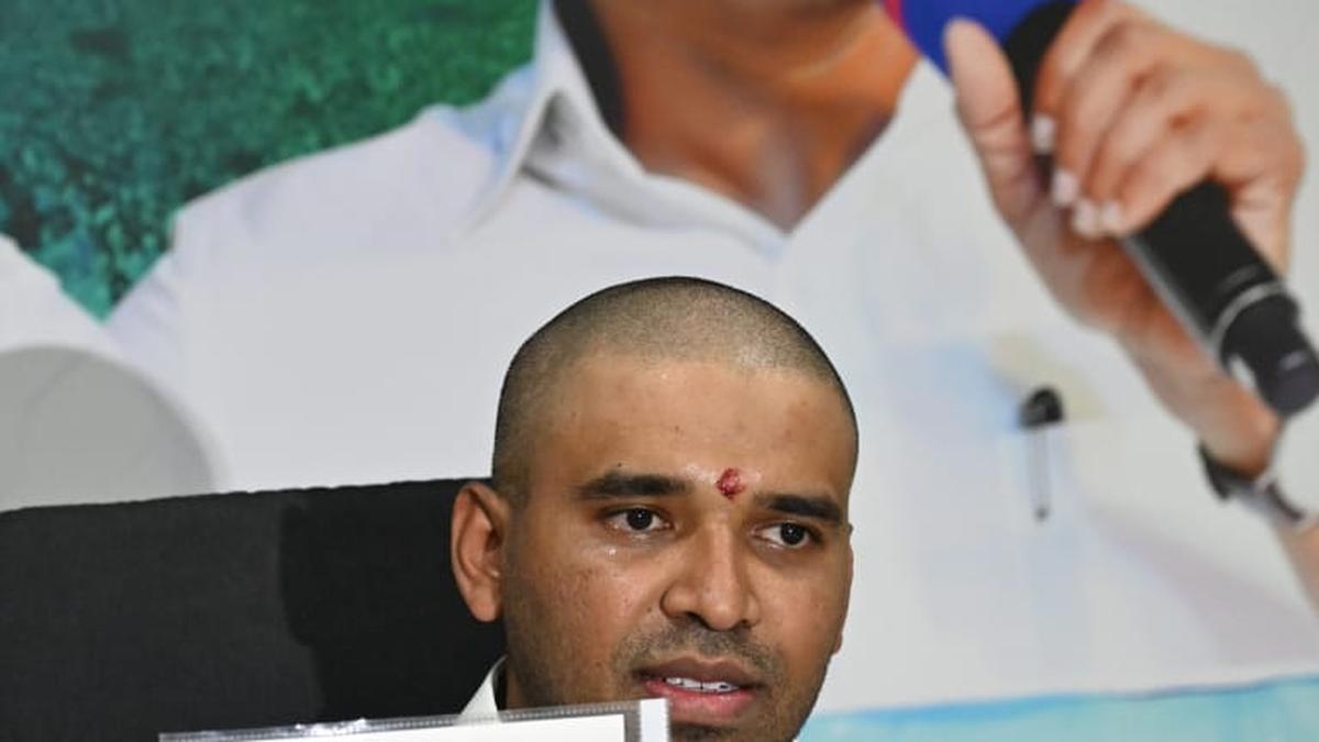 TUDA Chairman Chevireddy Mohit Reddy resigns - The Hindu